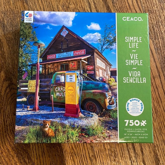 ceaco | Games | Ceaco Jigsaw Puzzle Simple Life 75 Pieces | Poshmark